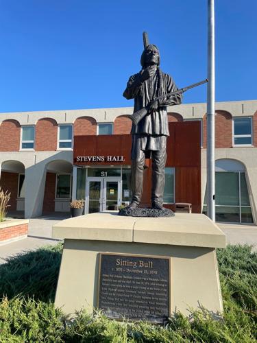 Unveiling another campus monument at Williston State College ...