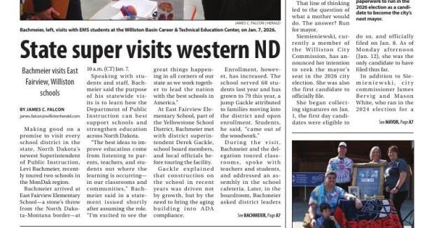 Page A1 | E-Edition | willistonherald.com