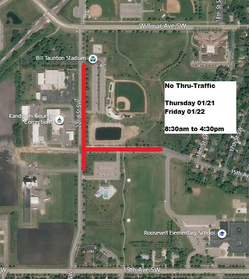 22nd Street in Willmar temporarily closed | News | willmarradio.com 22nd Street in Willmar temporarily closed | News | willmarradio.com