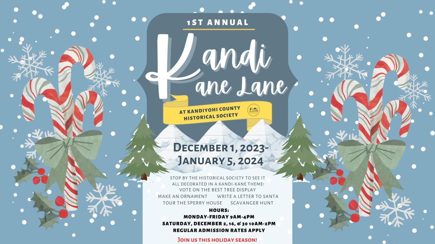 Kandi Kane Lane is new holiday feature at Kandiyohi County museum ...