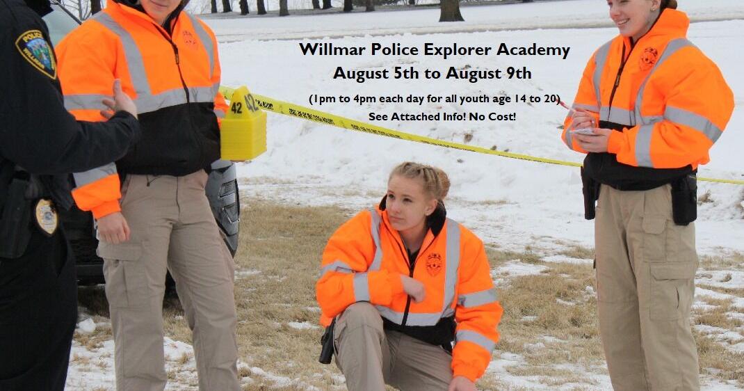 Willmar Police Explorers Academy to be held next week | News ...