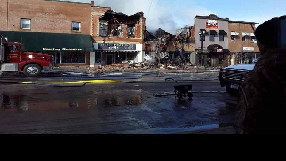 Alexandria fire spreads to other buildings | News | willmarradio.com