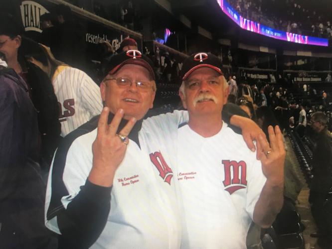 Steve Ellingboe and friend Roger are ready to attend their 50th ...