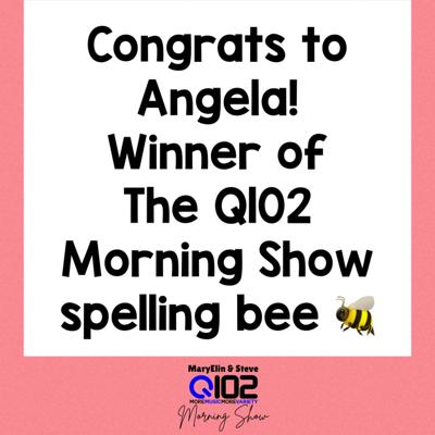 Hear Angela from Olivia in the first ever Q102 Morning Show Spelling ...