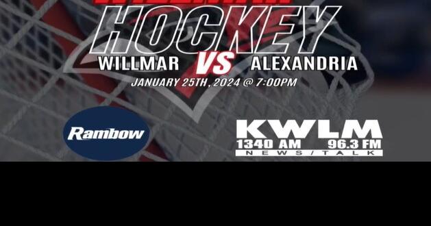 01-25-2024 Willmar Hockey Girls vs. Alexandria | | willmarradio.com