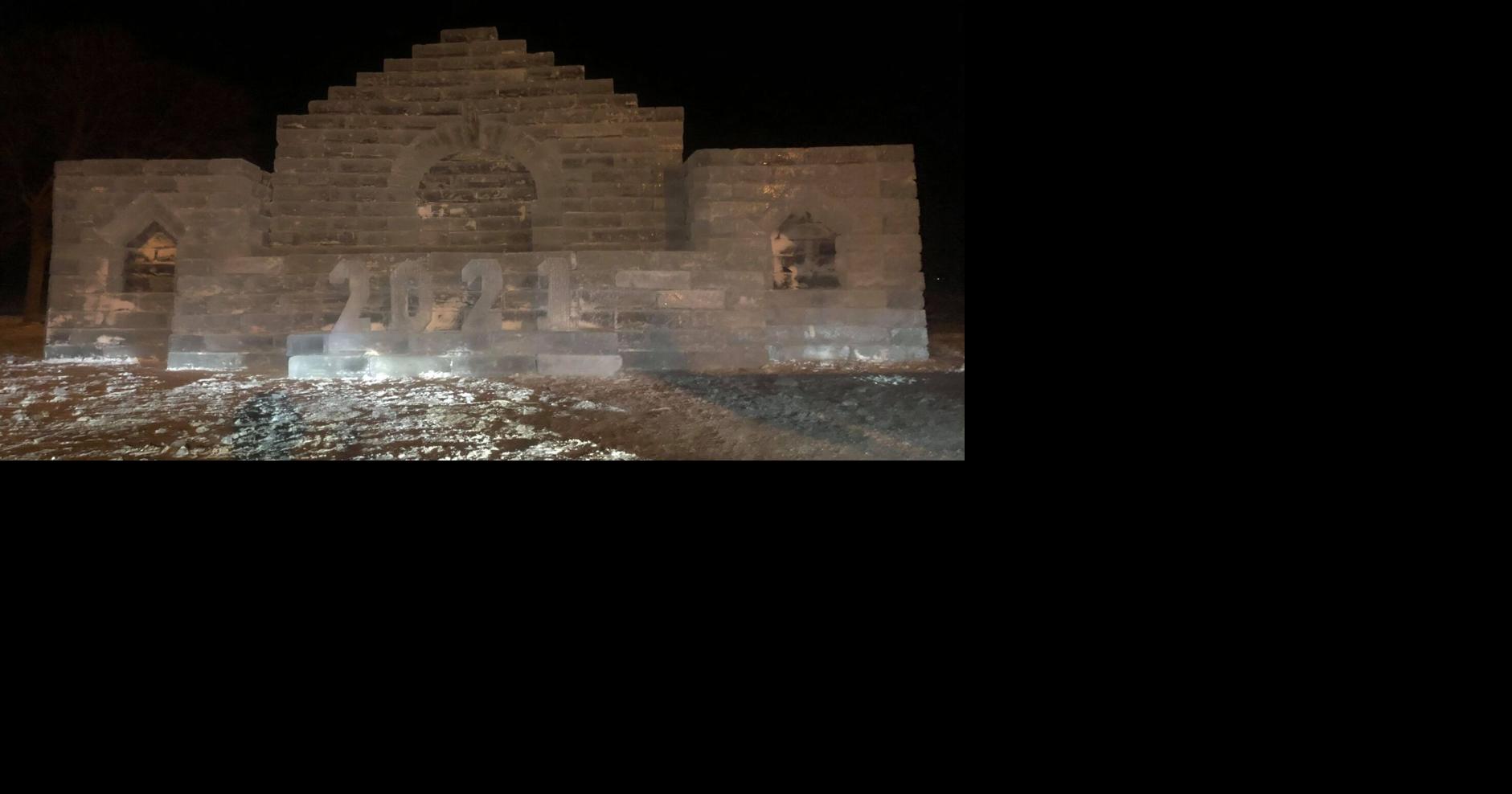 Spicer Ice Castle completed | News | willmarradio.com