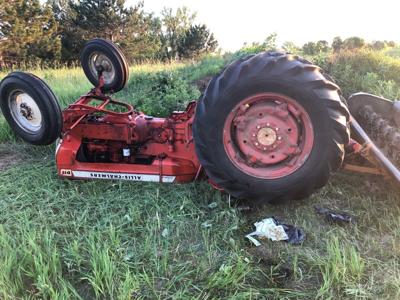 Man rescued after being trapped under tractor near Alexandria | News ...
