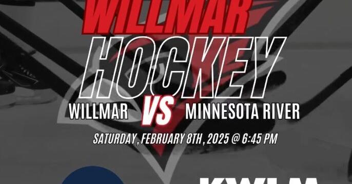 02-08-2025 Willmar Hockey Girls vs. Minnesota River | | willmarradio.com