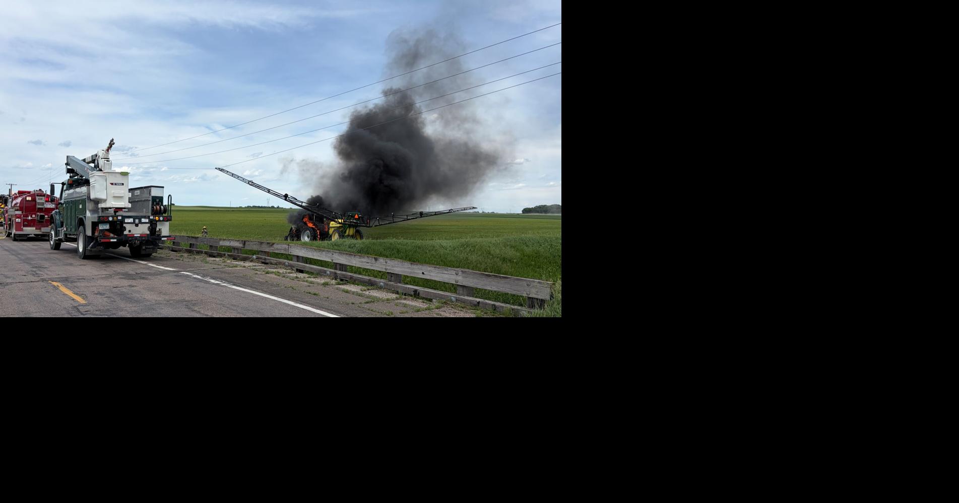 Olivia man shocked when ag sprayer contacts live power line | News ...