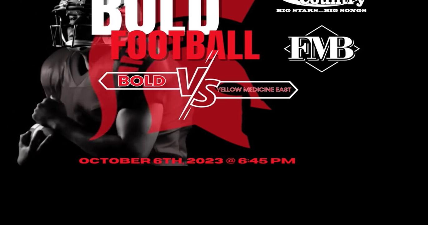 10-06-2023 BOLD Football vs. Yellow Medicine East | | willmarradio.com
