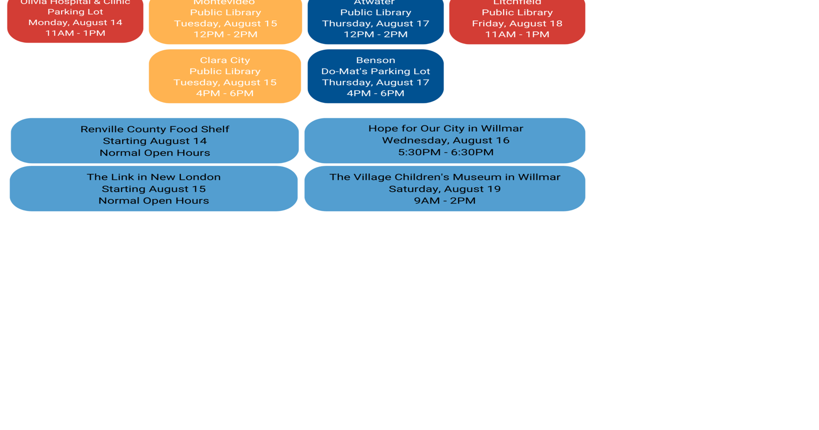 United Way's Stuff The Bus Distribution Schedule | Stuff The Bus ...