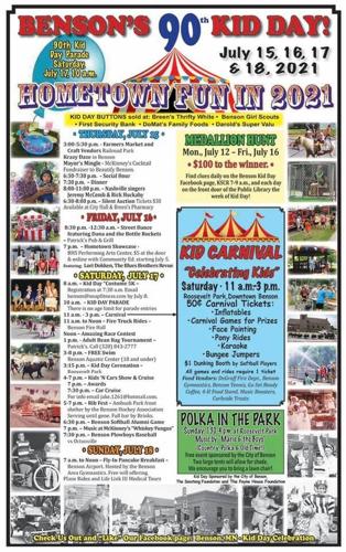 Kiddie parade, car show and rib fest in Benson Saturday for Kid Day ...
