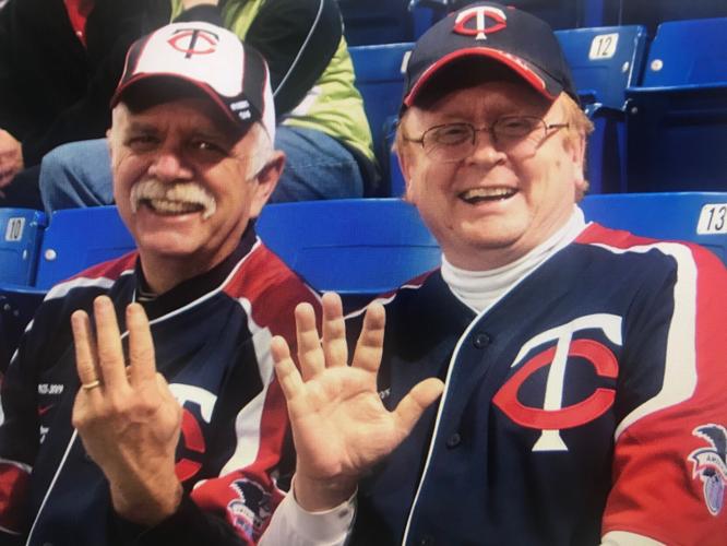Steve Ellingboe and friend Roger are ready to attend their 50th ...