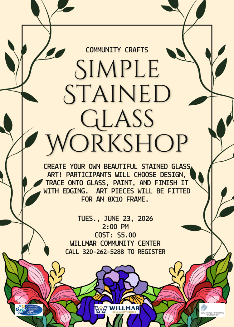 Community Crafts: Simple Stained Glass Workshop | Calendar ...