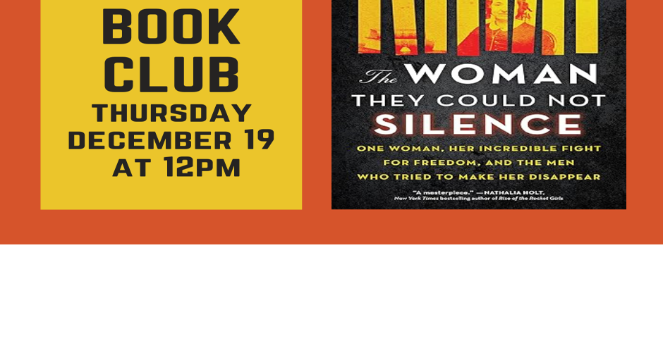 WPL Book Club (December's book, below find January and February's Book ...