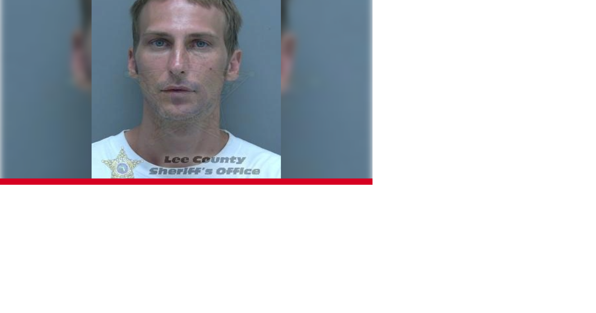 Man accused of pelting concrete rock at a Lee County deputy car | Lee ...
