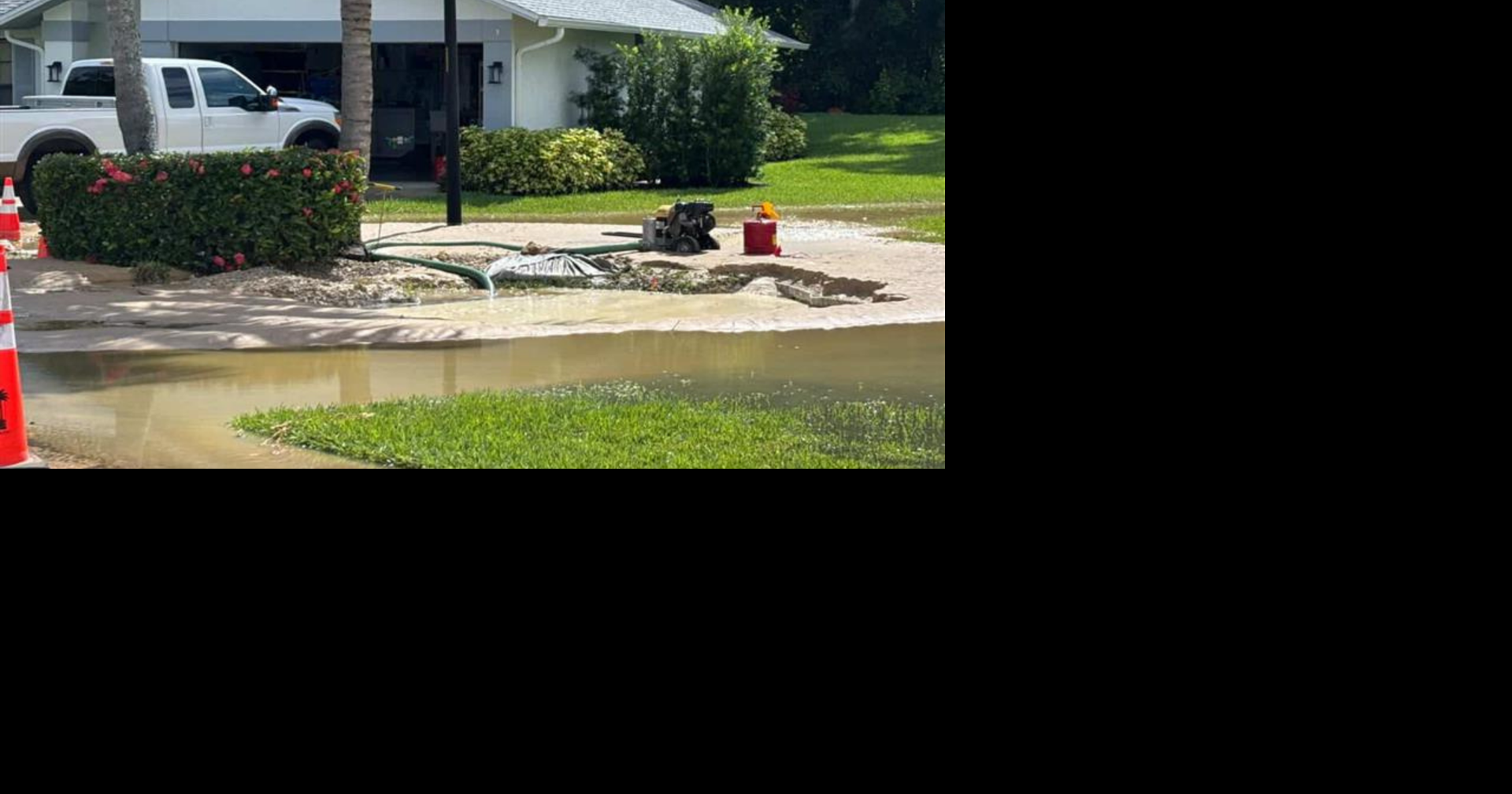 Water main break on Three Oaks Parkway causes disruptions for multiple ...