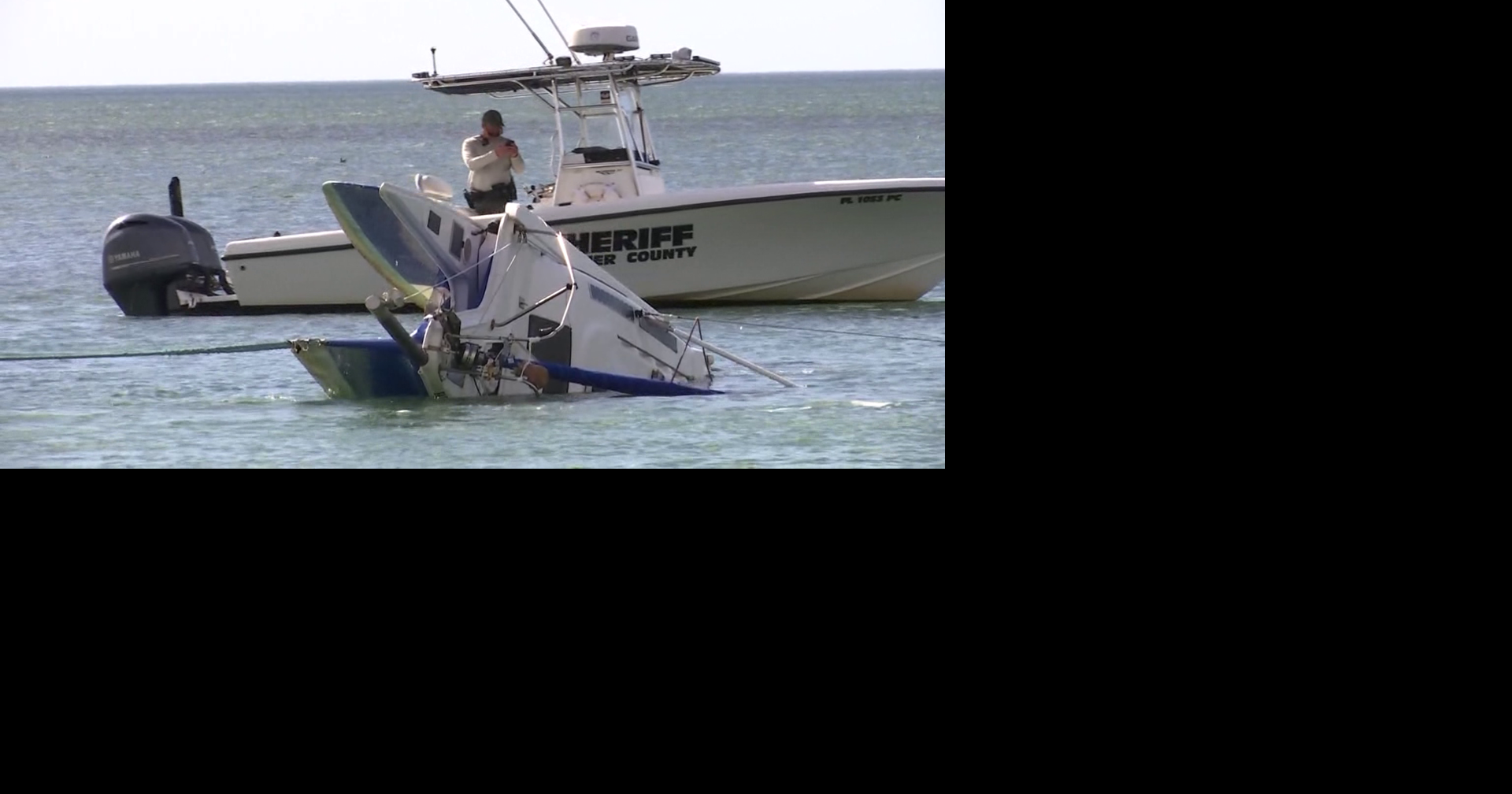 Capsized boat gets towed to shore near Wiggins Pass | Collier County ...