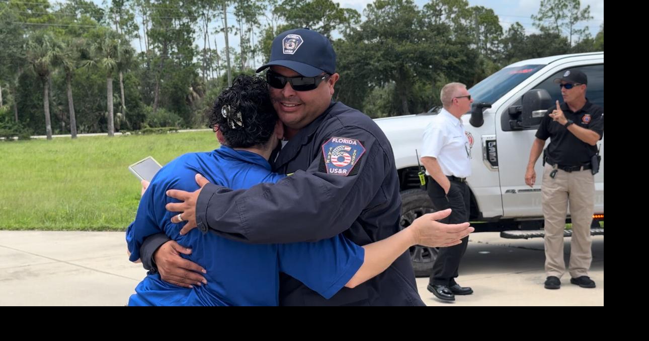 Florida Task Force 6 returns home from Hurricane Debby response | Lee ...