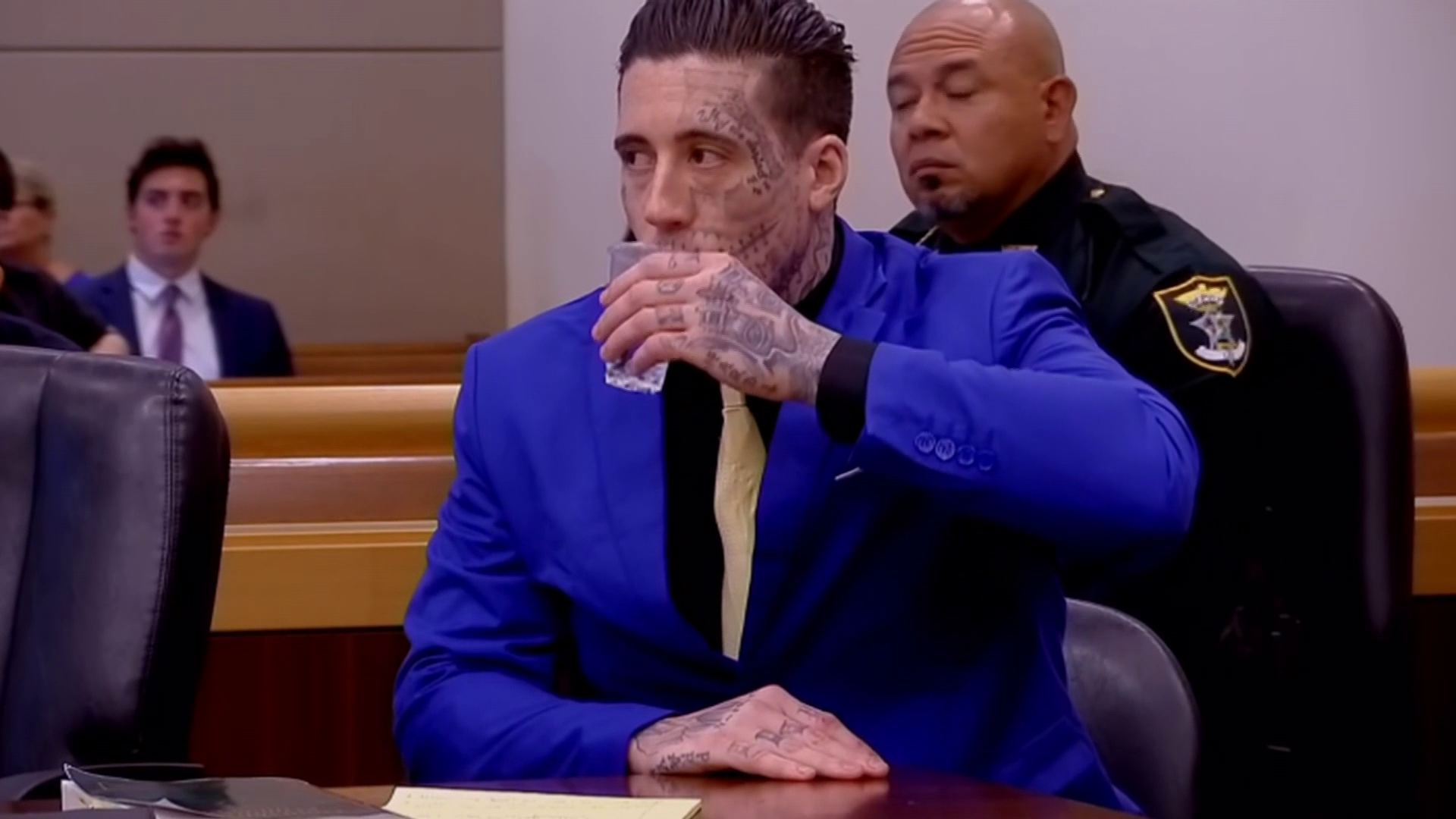 No smile: Wade Wilson’s lack of emotion during double murder trial ...