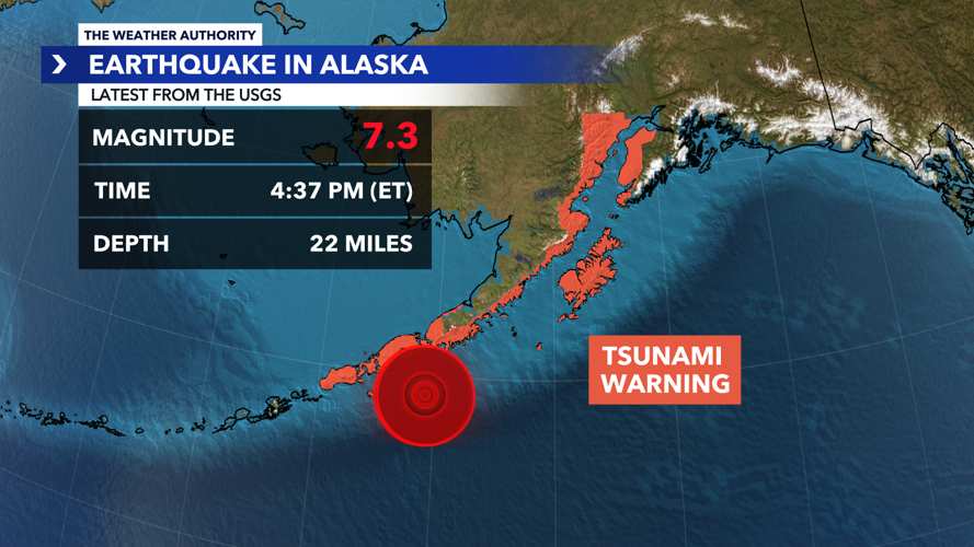 alaska earthquake tsunami warning