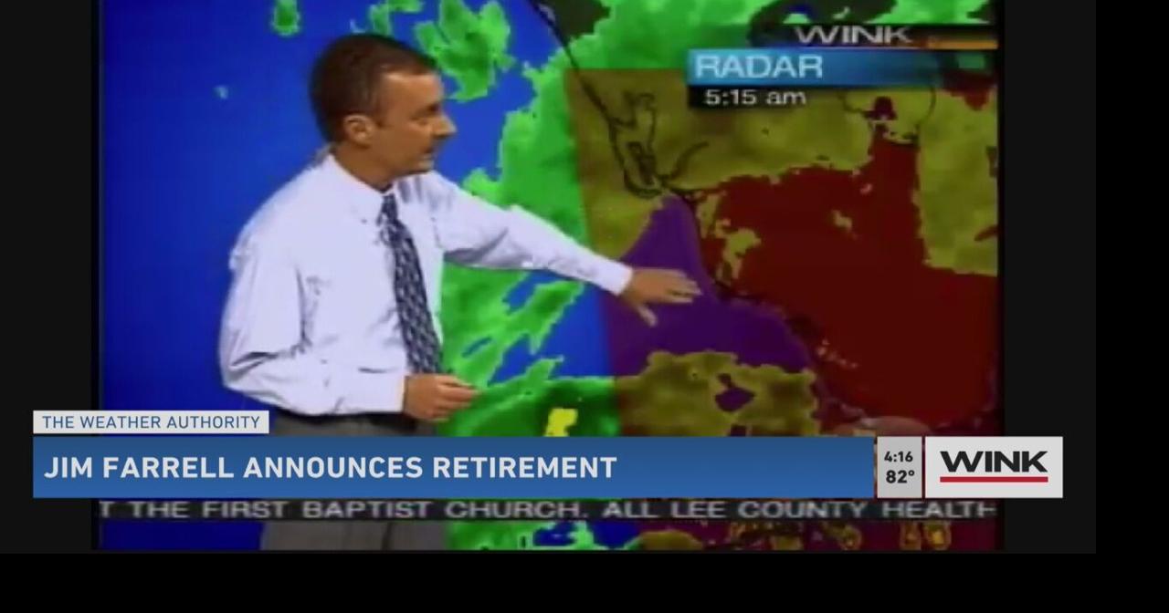 WINK News Chief Meteorologist Jim Farrell announces retirement ...