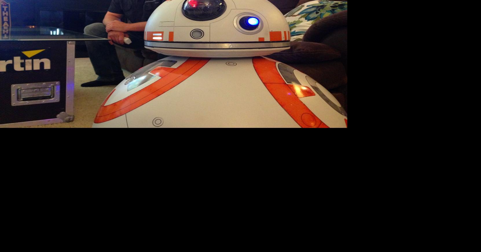 Local firefighter builds full-size, working ‘Star Wars’ droid | Lee ...