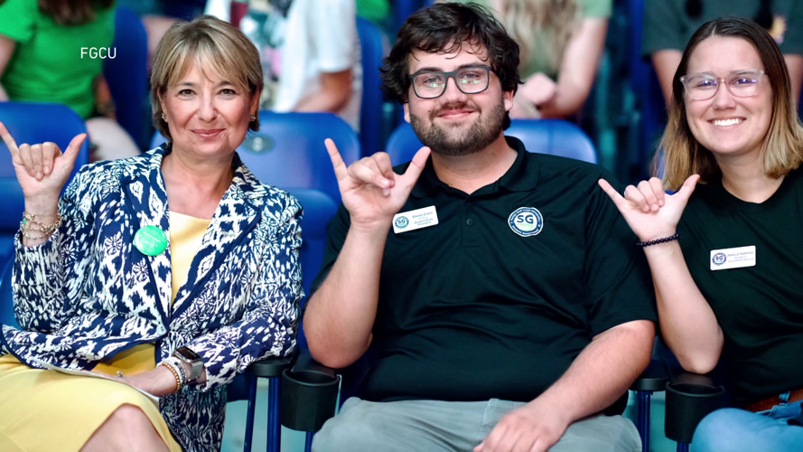 FGCU president reflects on first year with graduating class | FGCU ...