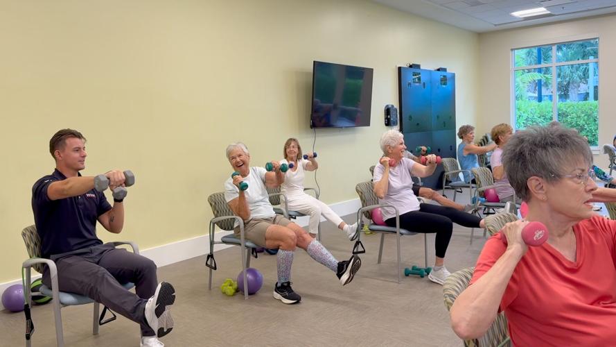 ‘Superagers’ at Naples senior living community stay fit through indoor ...