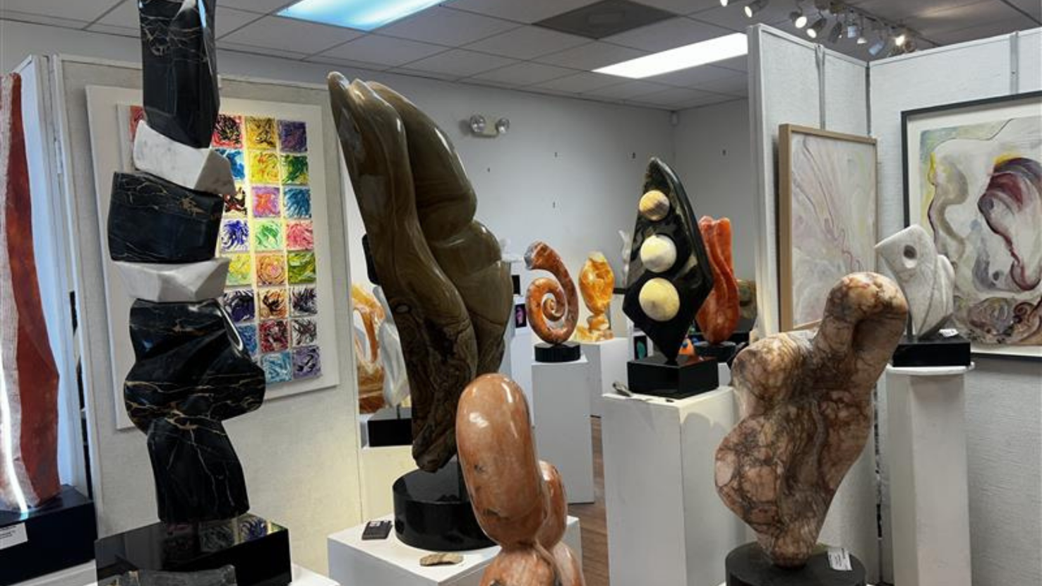 Naples sculptor turns stone, metal and light into works of art | WINK ...