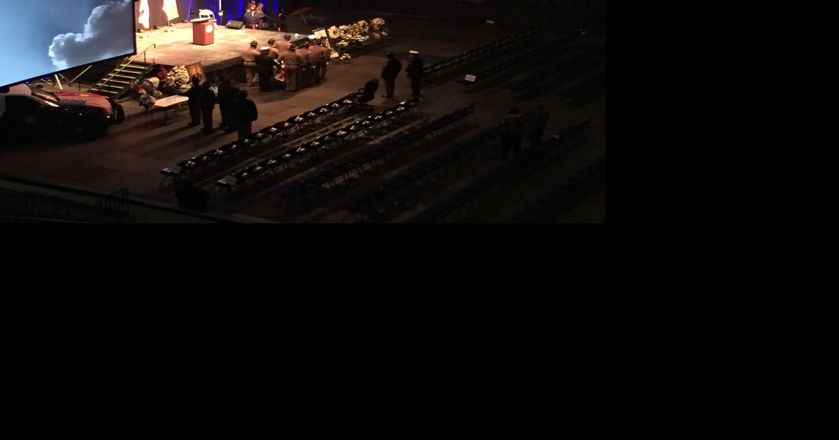 Memorial service for FHP Master Sgt. Daniel Hinton at Hertz Arena | Lee ...