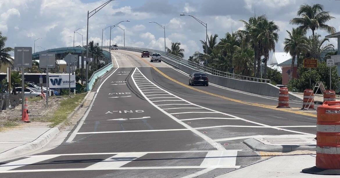 Fort Myers Beach sees traffic relief with new Matanzas Pass Bridge ...