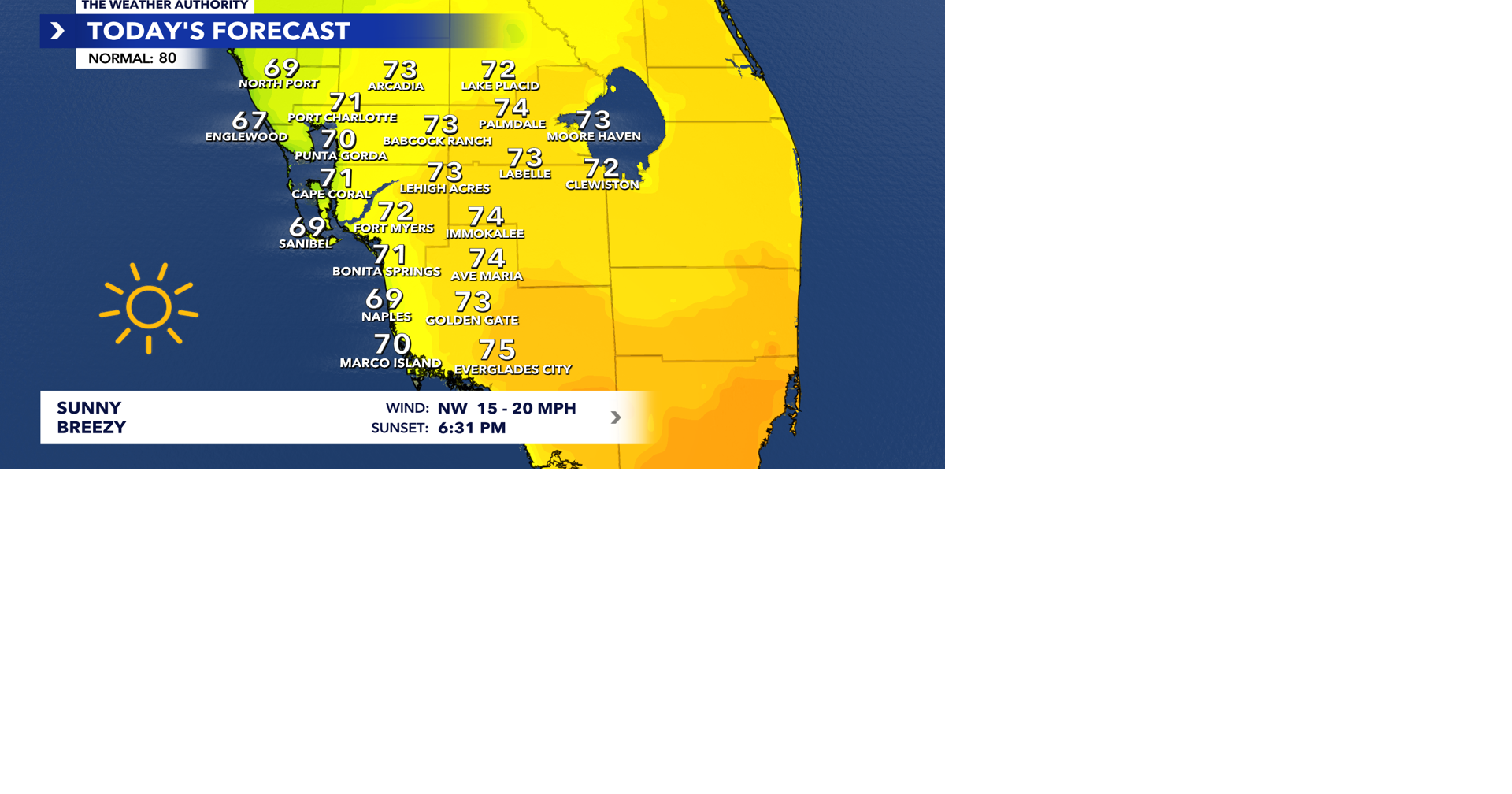Breezy, sunny Thursday with an elevated risk for fire weather ...