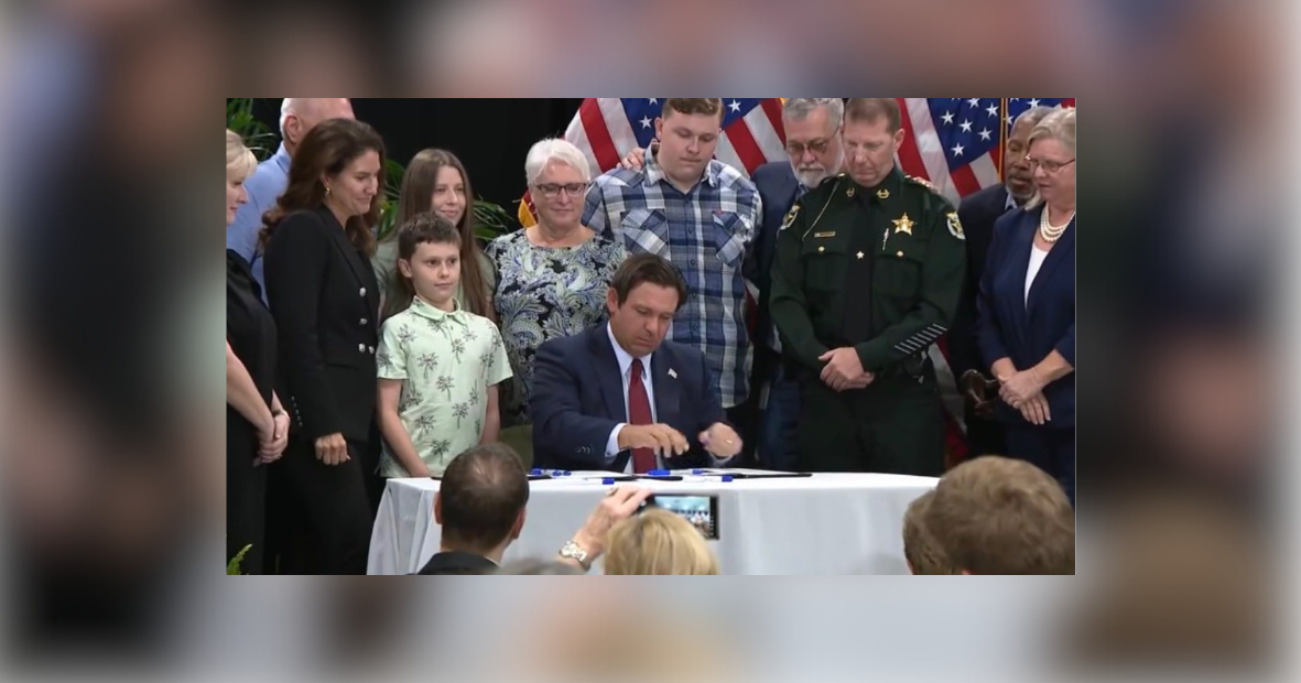 Gov. DeSantis signs Tristin Murphy Act, improves mental health options ...