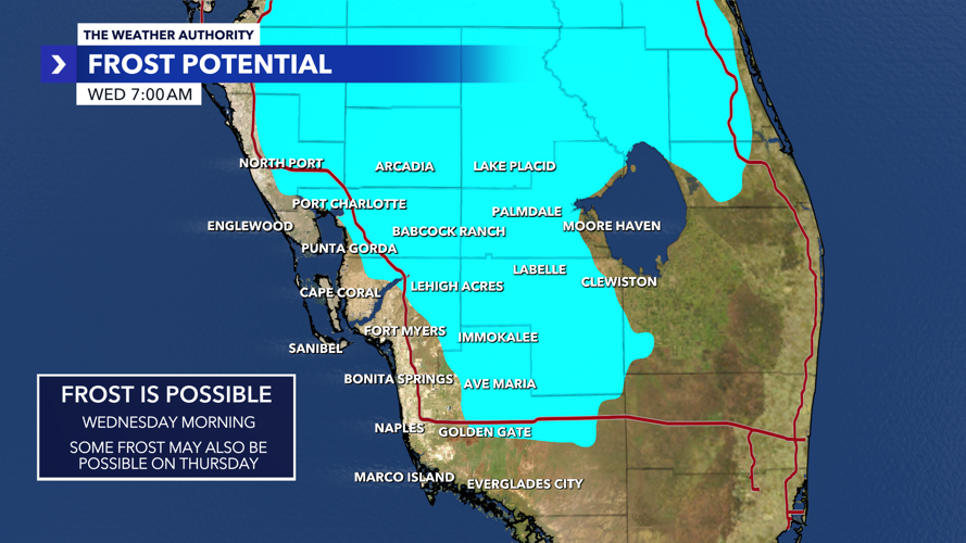 Cold front arrives: Cooler air sweeps into Southwest Florida | Weather ...