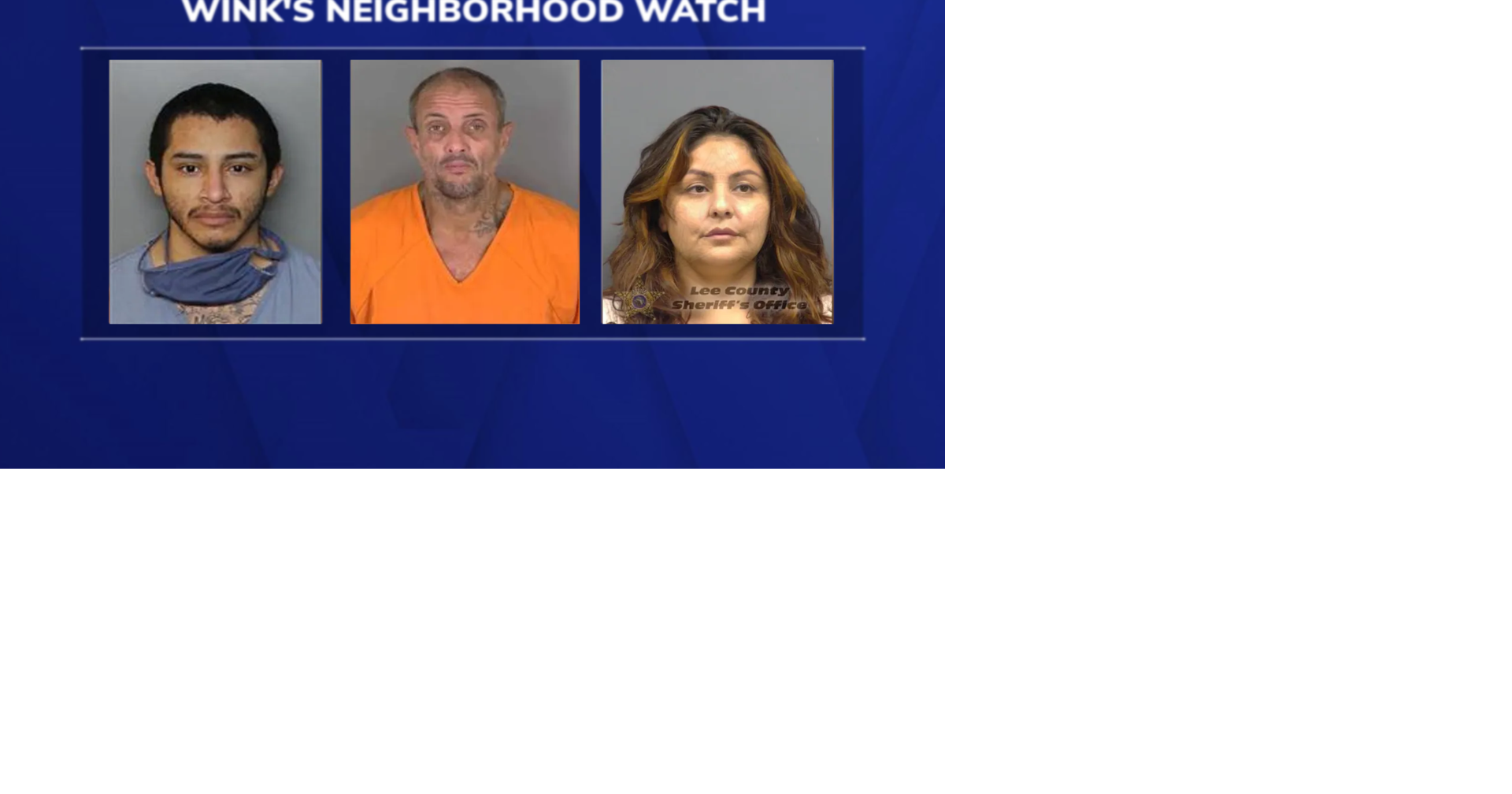 WINK Neighborhood Watch: Inmate attacks, reckless driving, and a hit ...