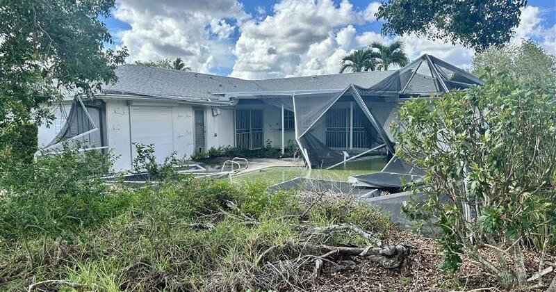 Whiskey Creek residents fear safety risks from abandoned home post-Ian ...