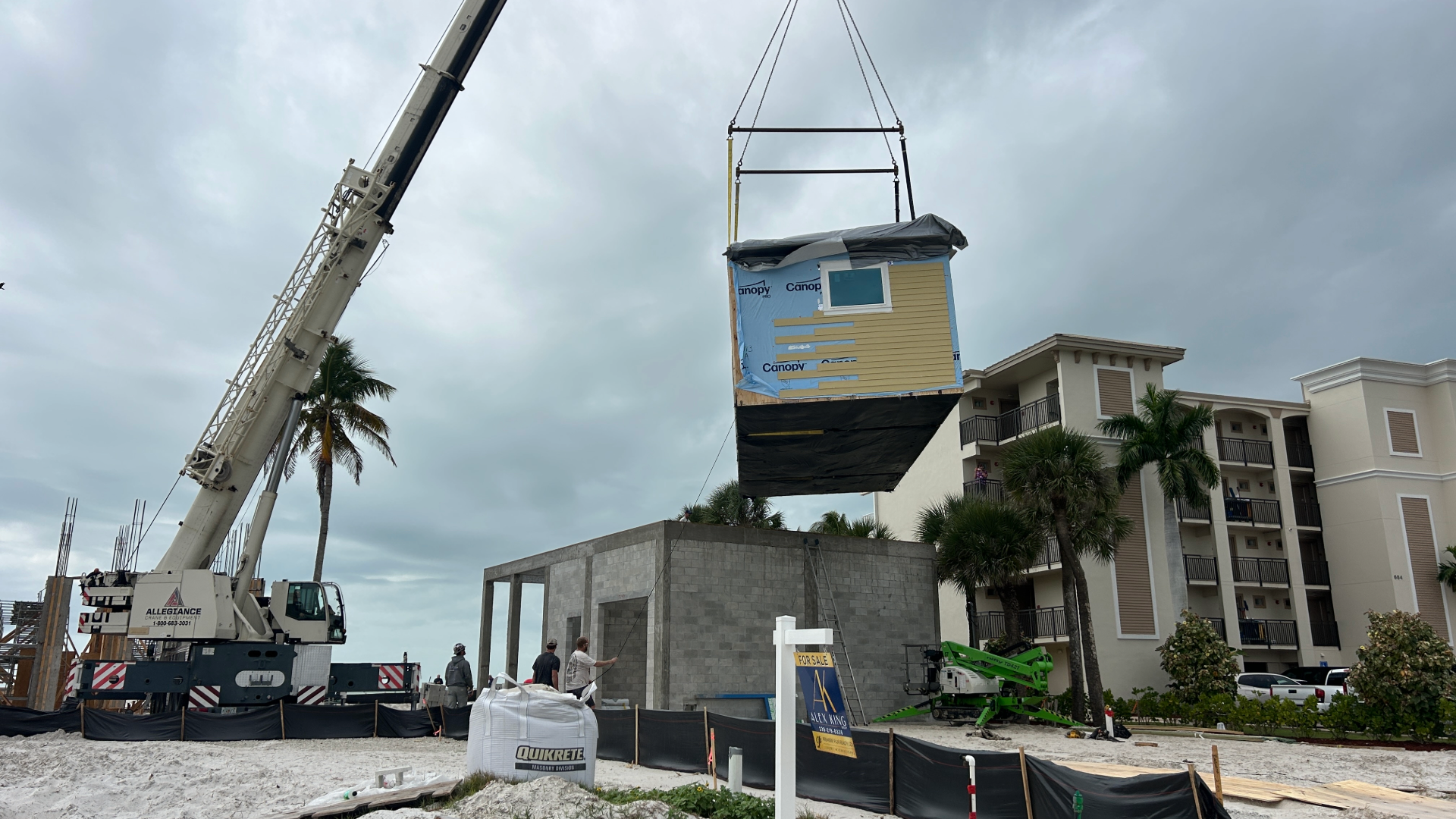"It's our home again": Family watches replica of lost Fort Myers Beach ...
