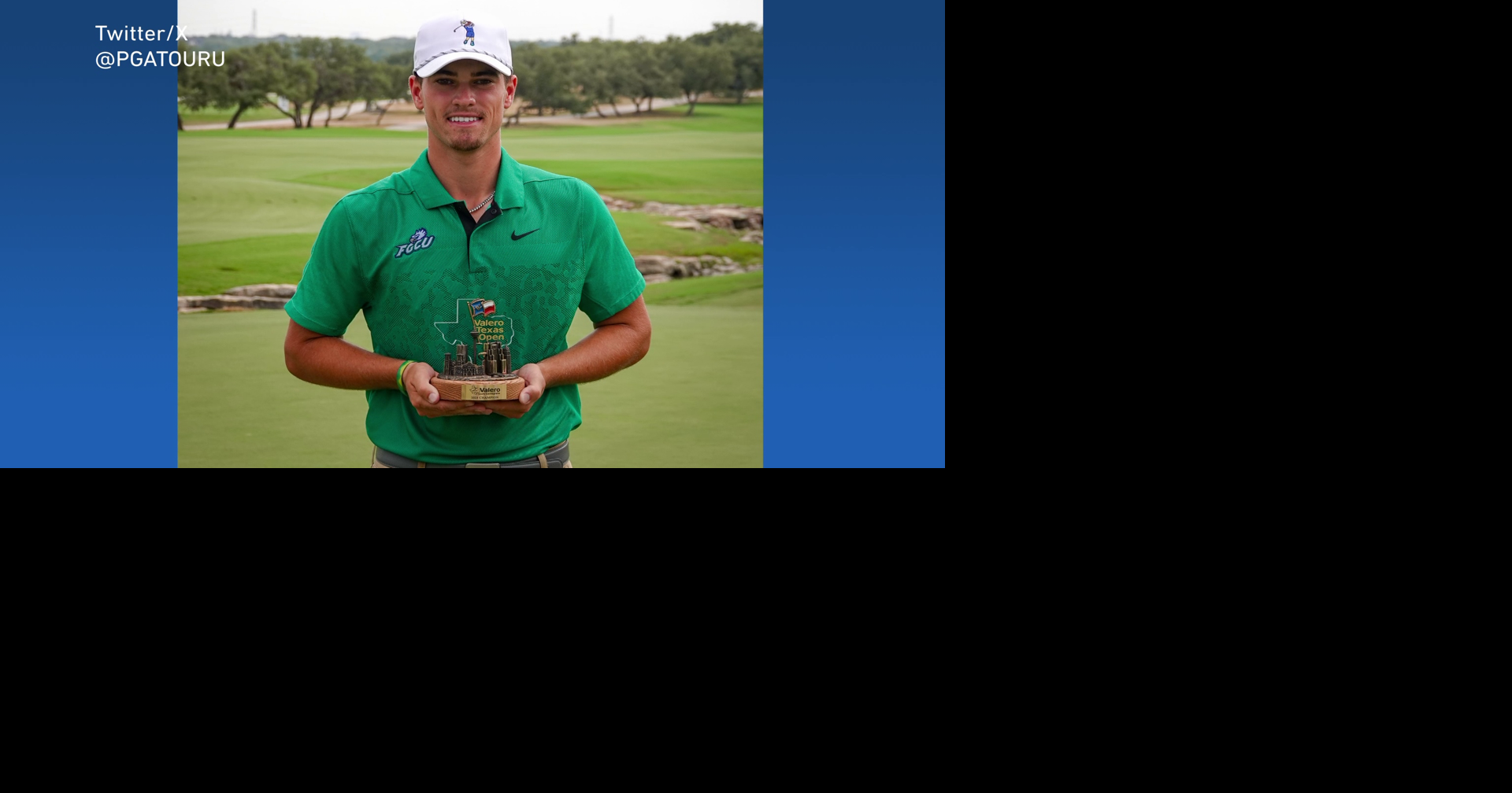 FGCU golfer swings with the pros at the PGA Tour in Texas | FGCU ...