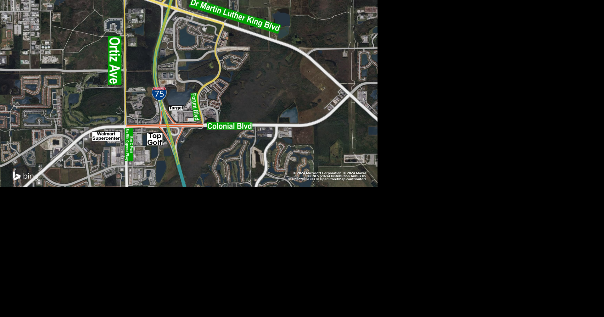 Your weekend guide to Colonial diverging diamond closures, detours ...