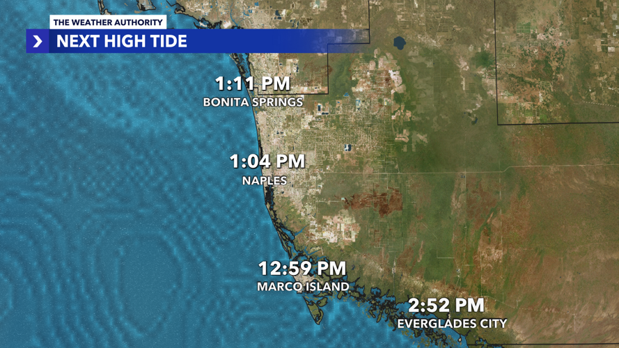 October full moon to bring greater tidal swings to SWFL | Weather ...