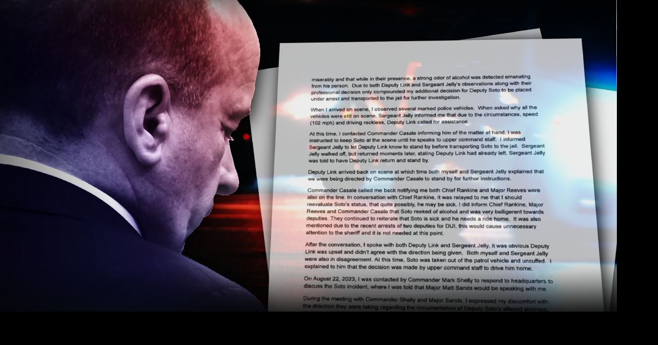 Exclusive: The whistleblower letter from a former LCSO Captain ...