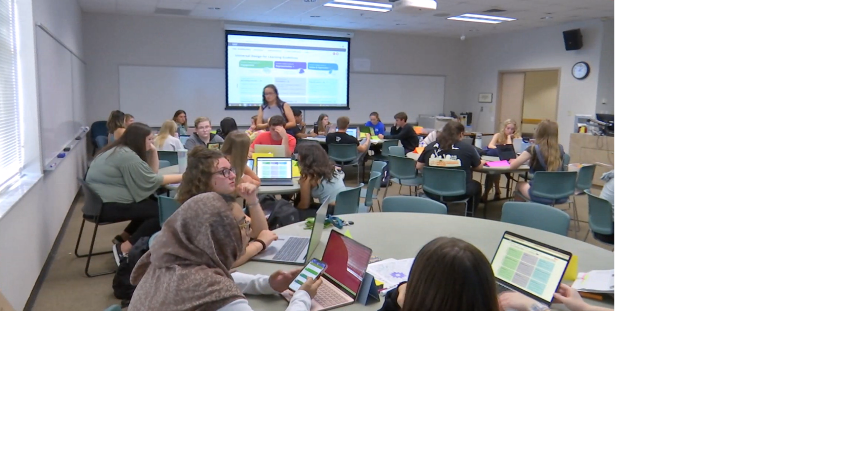Inside an FGCU education classroom: Teachers in training ready to step ...