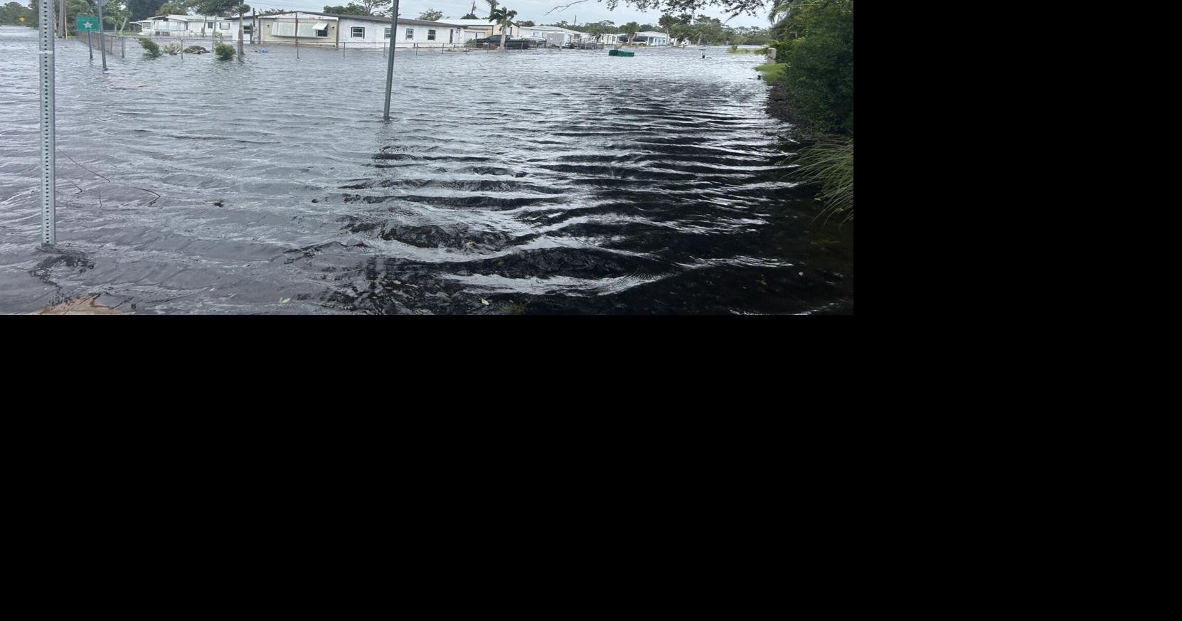 Images of how outer effects of Hurricane Helene is impacting Southwest ...