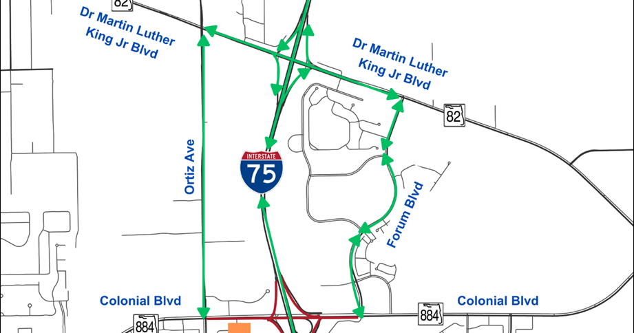Diverging diamond on Colonial Boulevard now open | Lee County ...