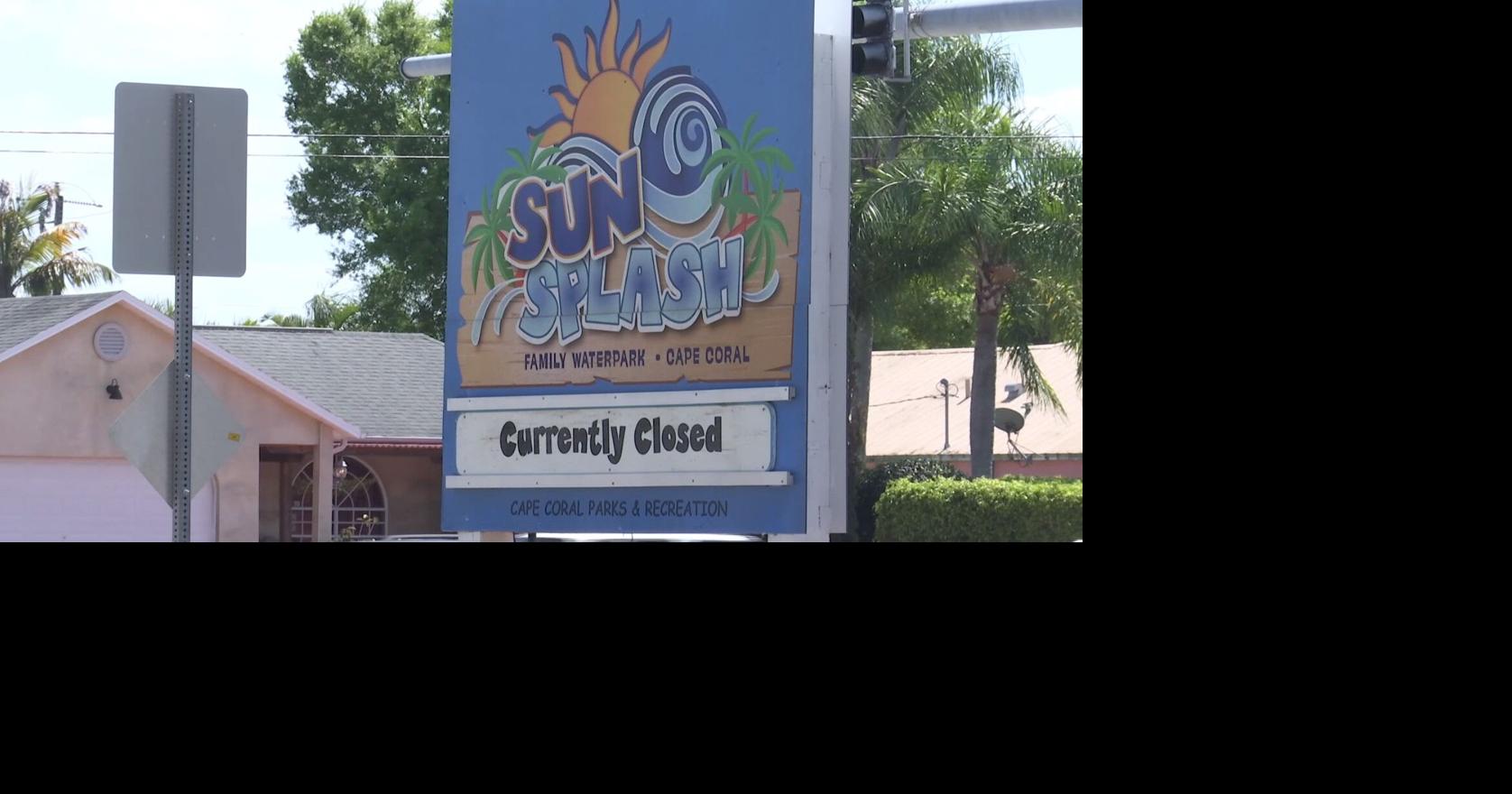 Sun Splash Water Park announces they are reopening Saturday | Lee ...