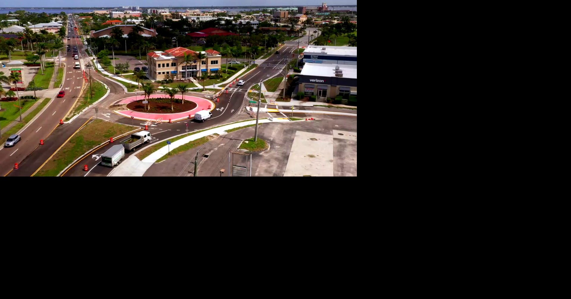 New roundabout opens in downtown Punta Gorda | Charlotte County ...
