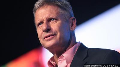 gary johnson aleppo
