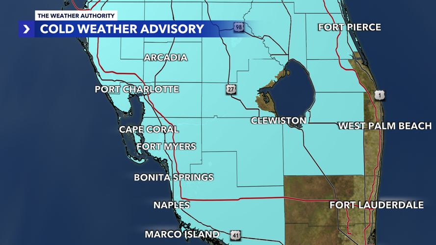 Another cold front is on the way bringing the chance for a few showers ...