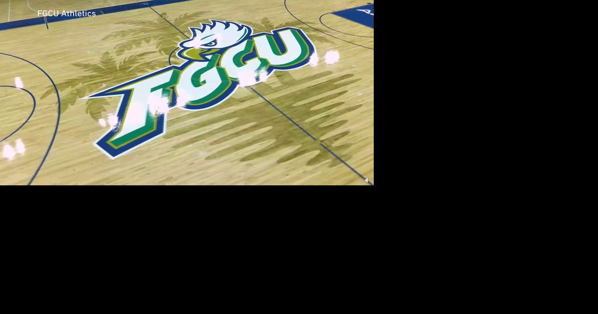 FGCU's Alico Arena gets vibrant court makeover | FGCU | winknews.com